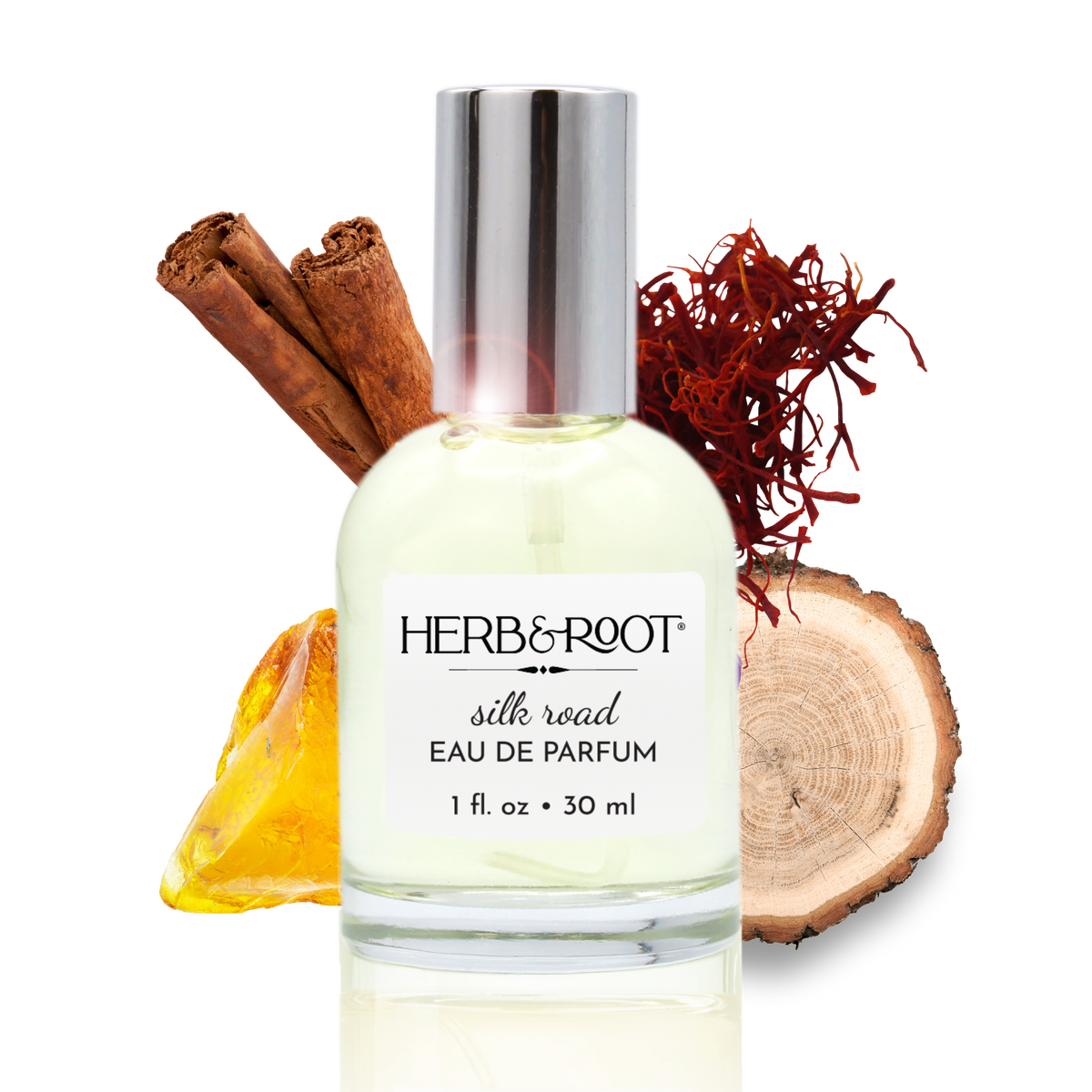Silk Road Eau de Parfum- Spiced Incense and Sandalwood – Herb & Root ...